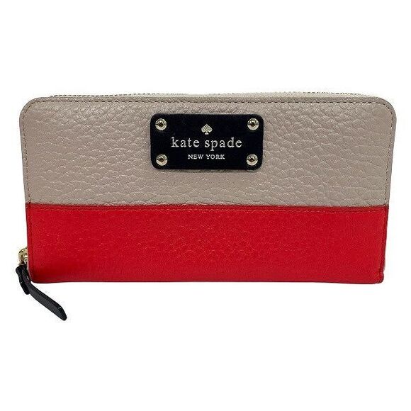kate spade | Bags | Kate Spade Grove Court Leather Long Wallet | Poshmark